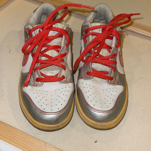 Nike | Shoes | Nike Dunk Low Silver Starburst 205 | Poshmark